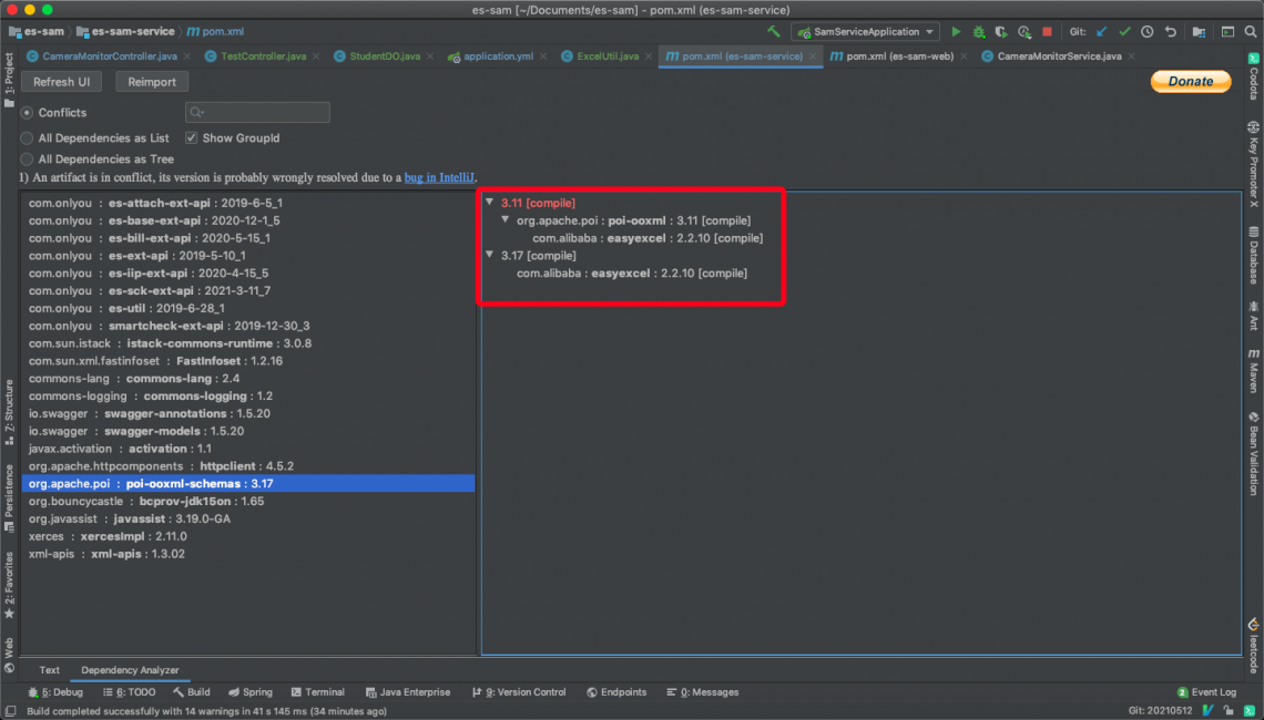 Easyexcel报错javalangclassnotfoundexception解决 数据库敲门人